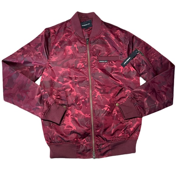 Members Only | Jackets & Coats | Maroon Members Only Bomber Jacket ...